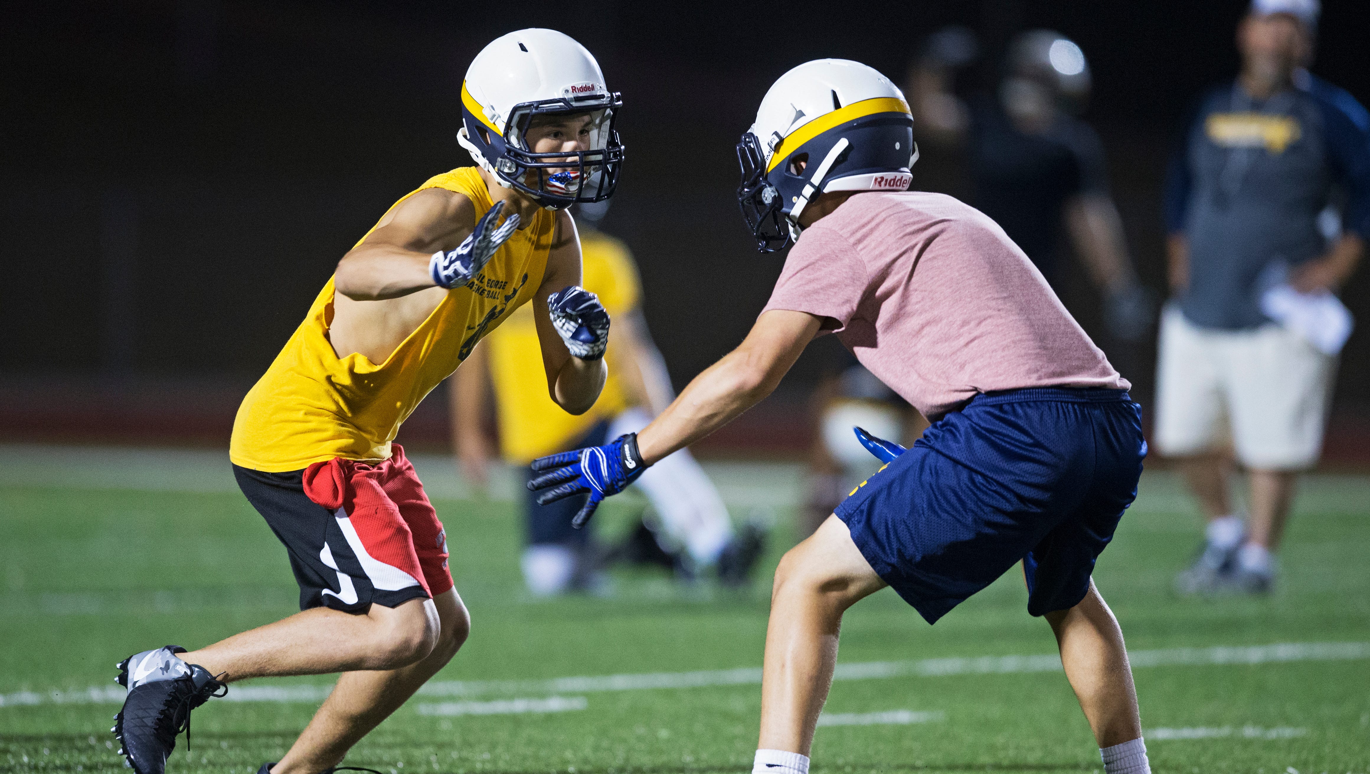 Whitnall football team puts its spin on Midnight Madness