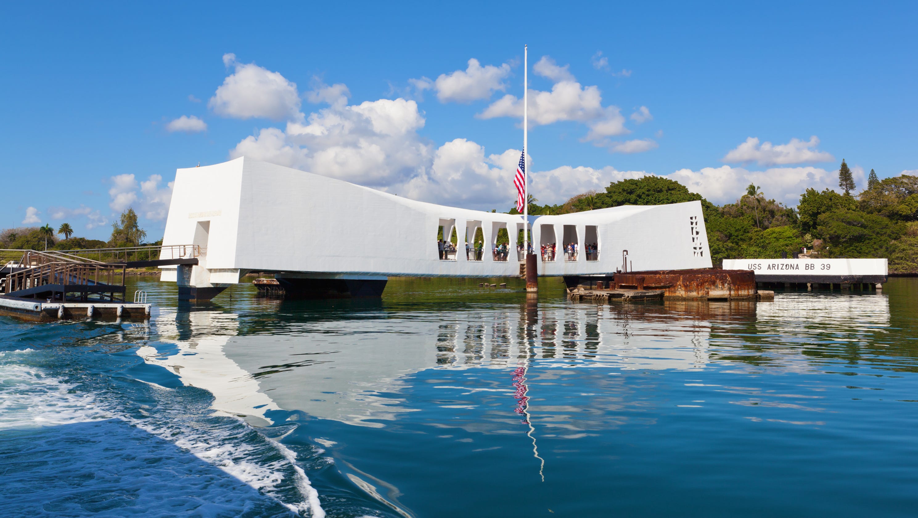 Photos: The moving USS Arizona Memorial in Pearl Harbor