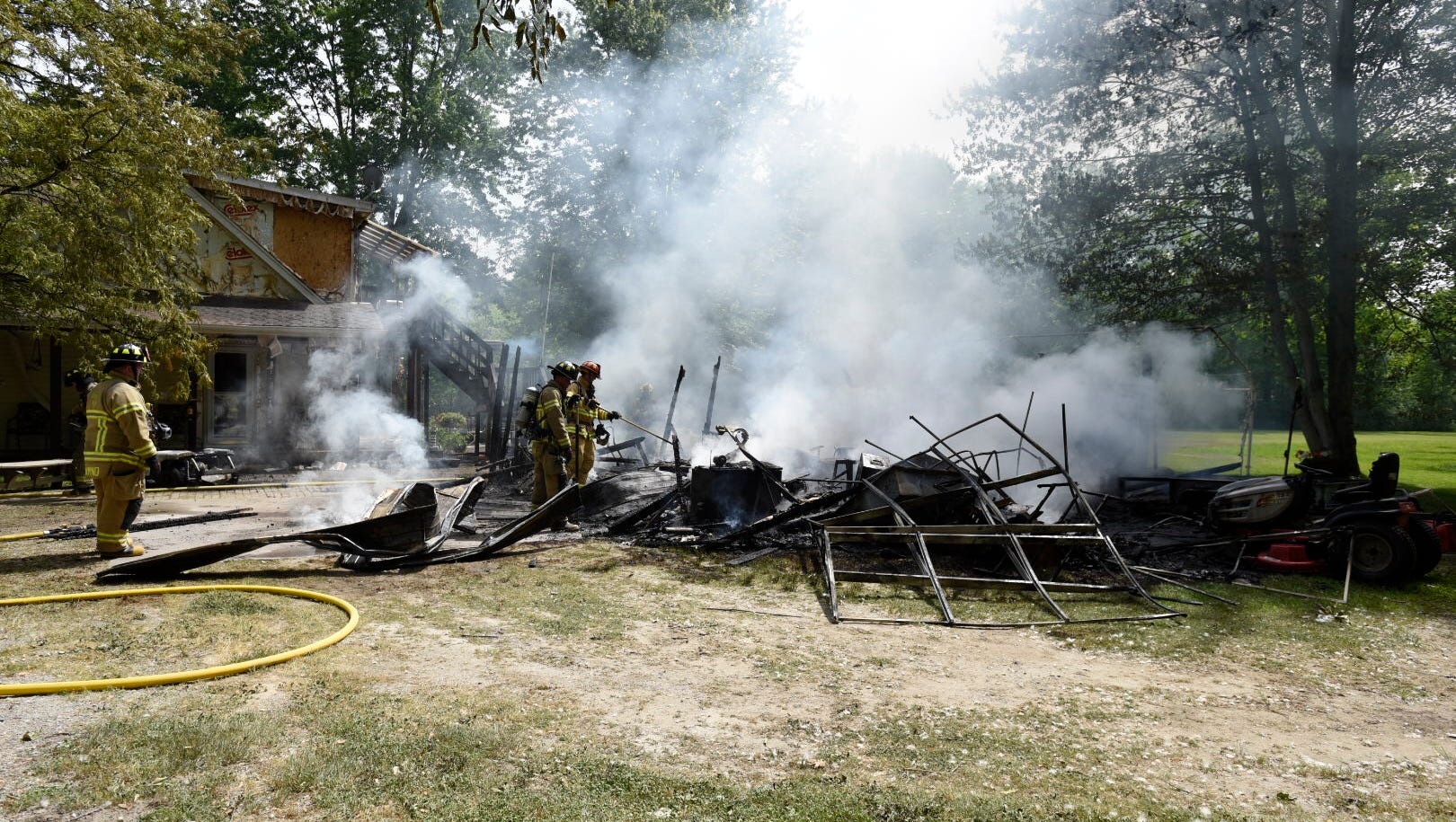 First responders called to structure fire in Kimball Twp.