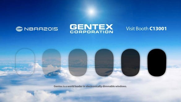 This is how dimmable windows on planes work