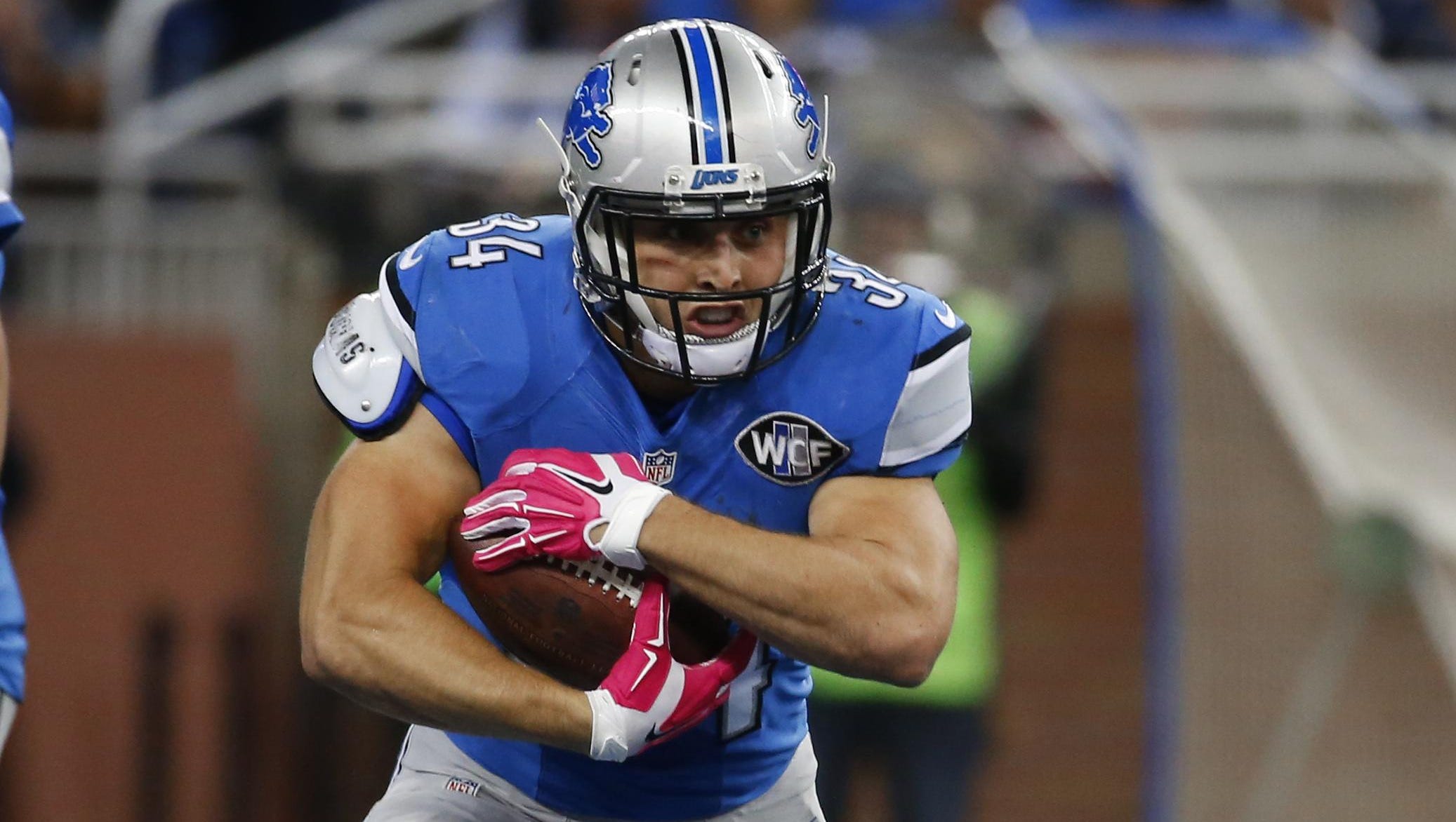Detroit Lions' Zach Zenner back with much to prove