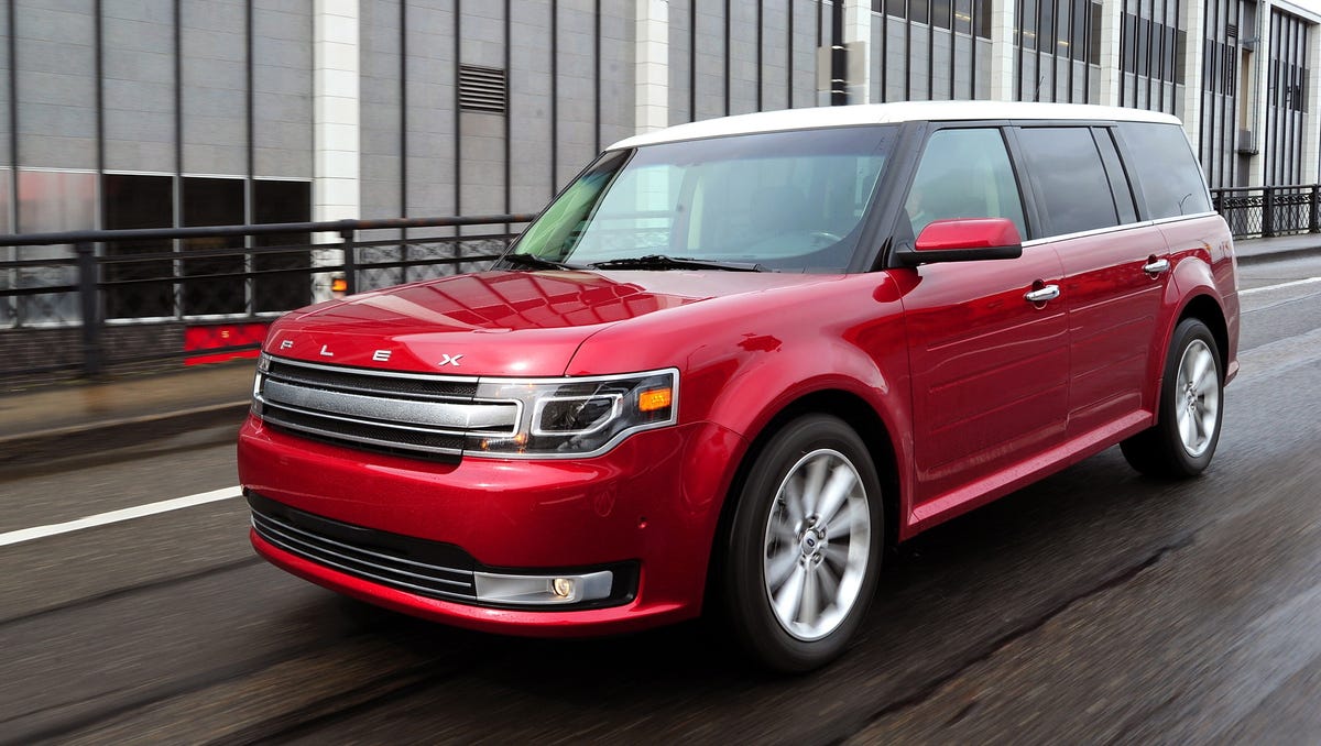Ford's Flex is a full-size crossover with an unconventional design