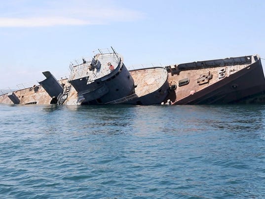 'Perfect Storm' ship sunk off New Jersey coast
