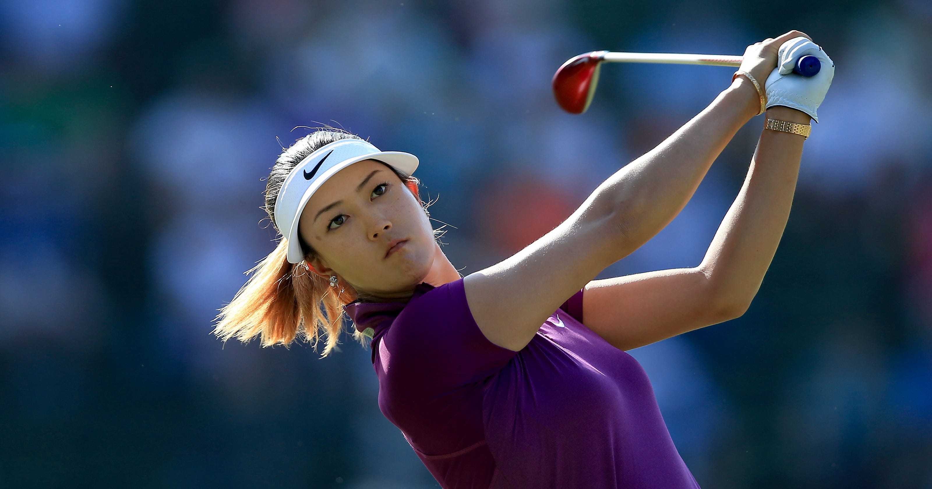 Michelle Wie grabs early second round lead in U.S. Women's Open