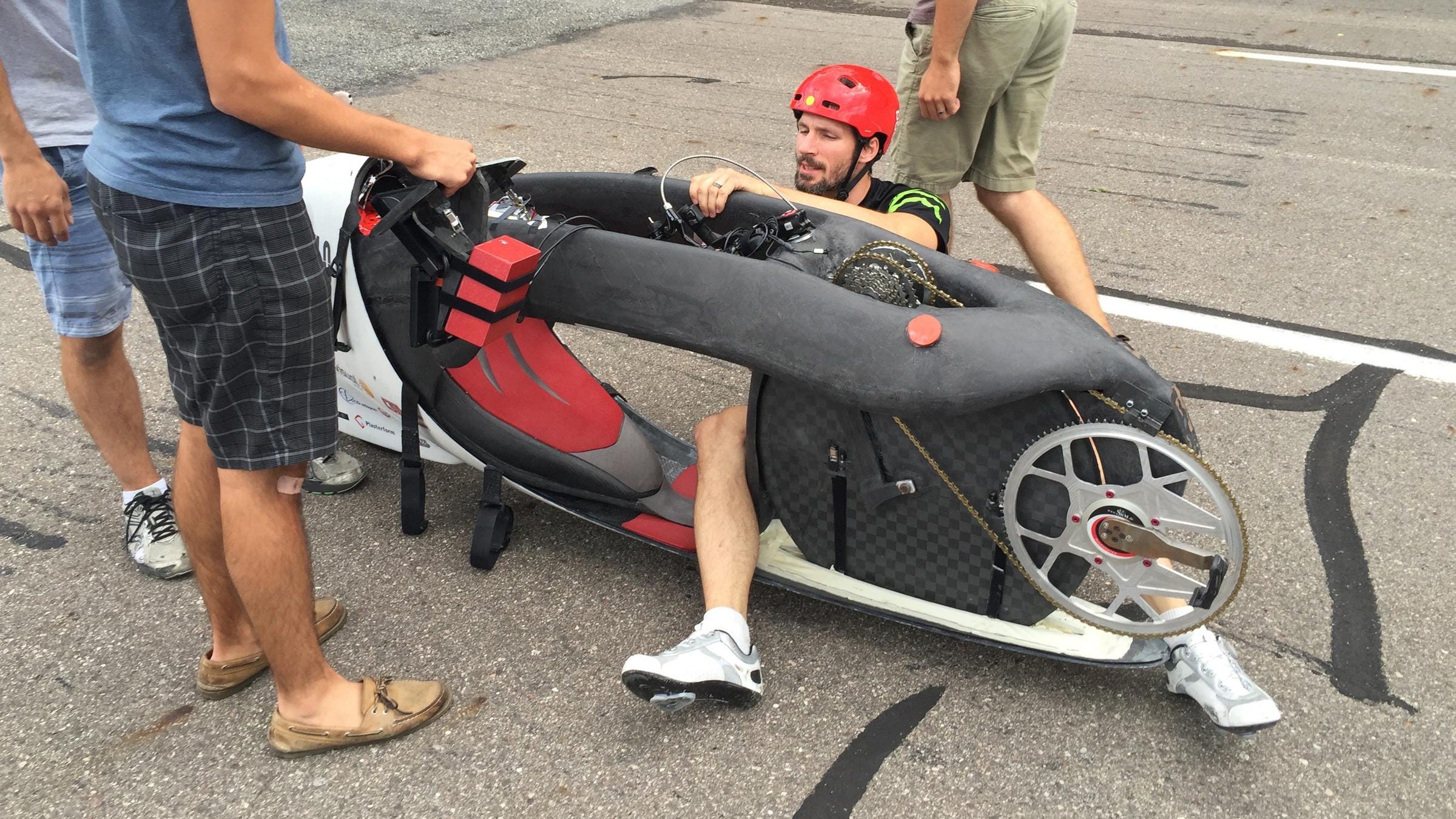 A few minutes with ... a biker who needs top speed