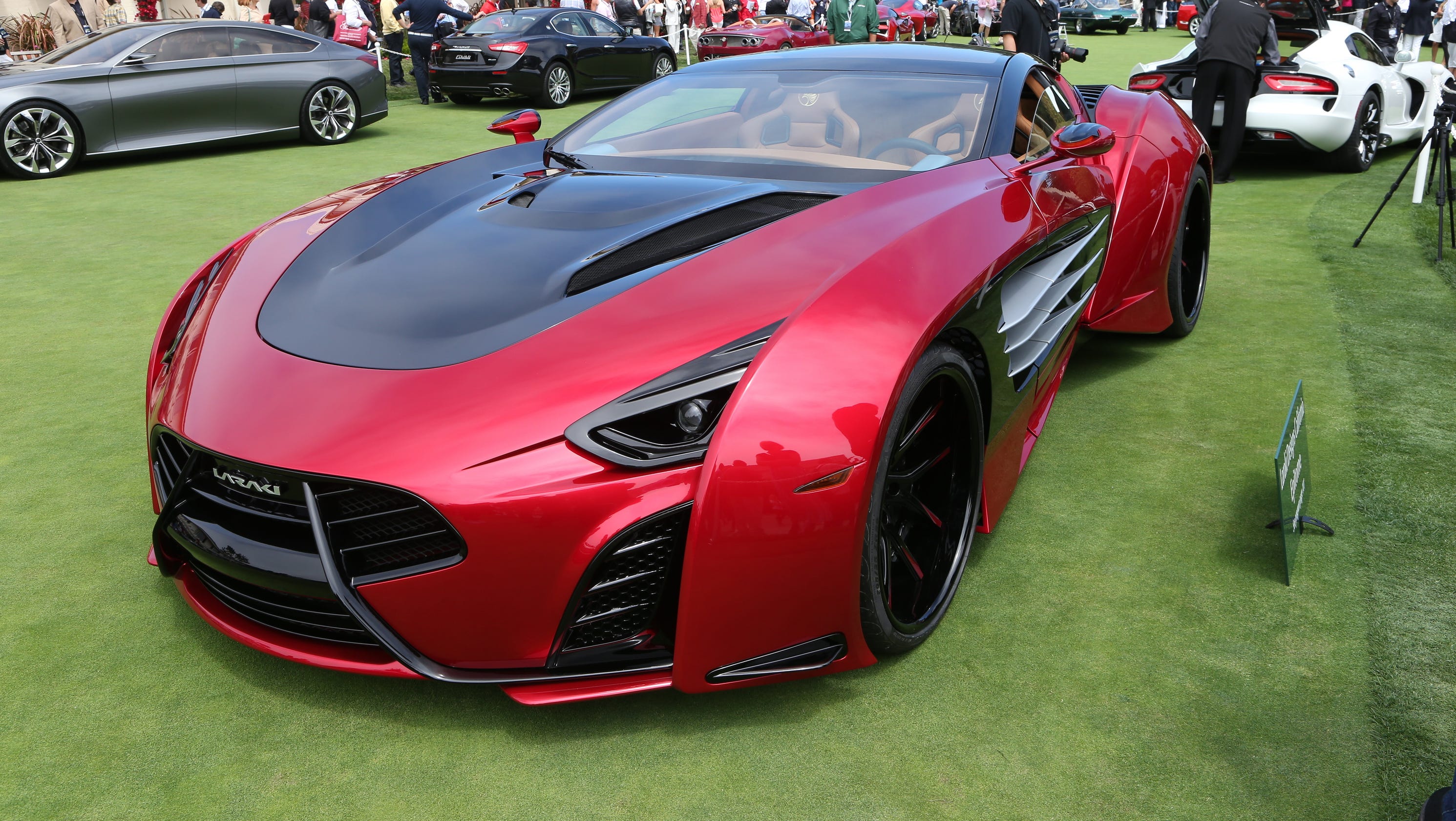 New supercar concept debuts at Pebble Beach