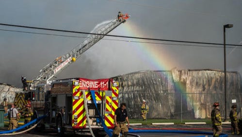 No injuries were reported. The cause of the fire is unknown. Company ...