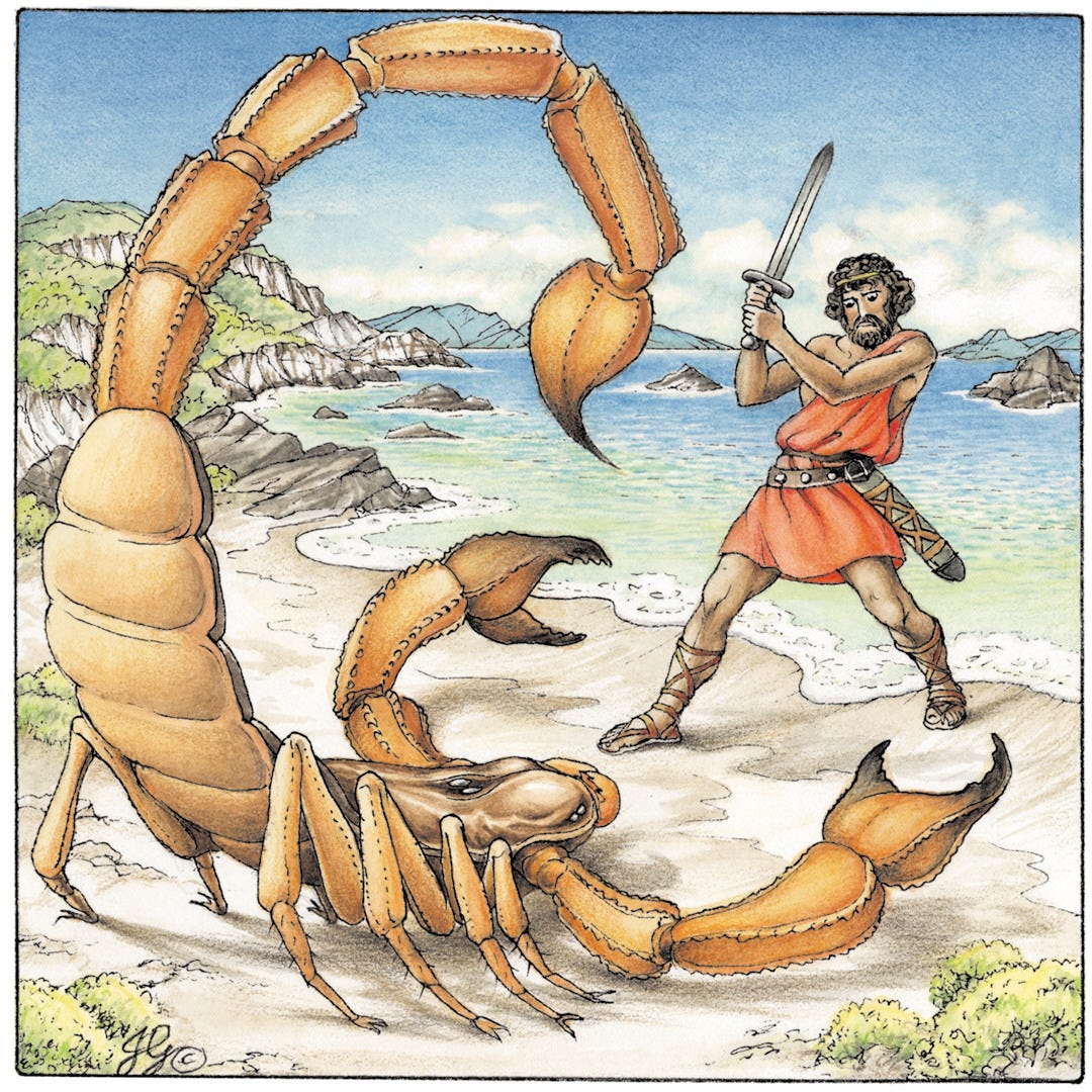 Tell Me a Story: Artemis And Orion (a Greek myth)