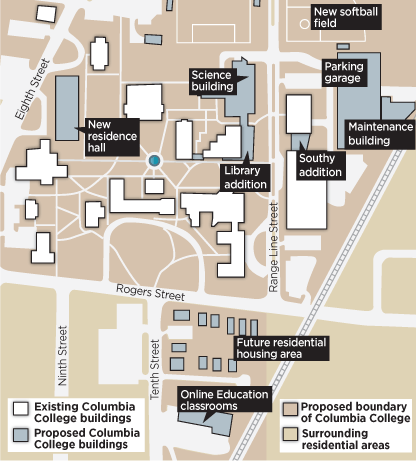 Columbia University Campus Map