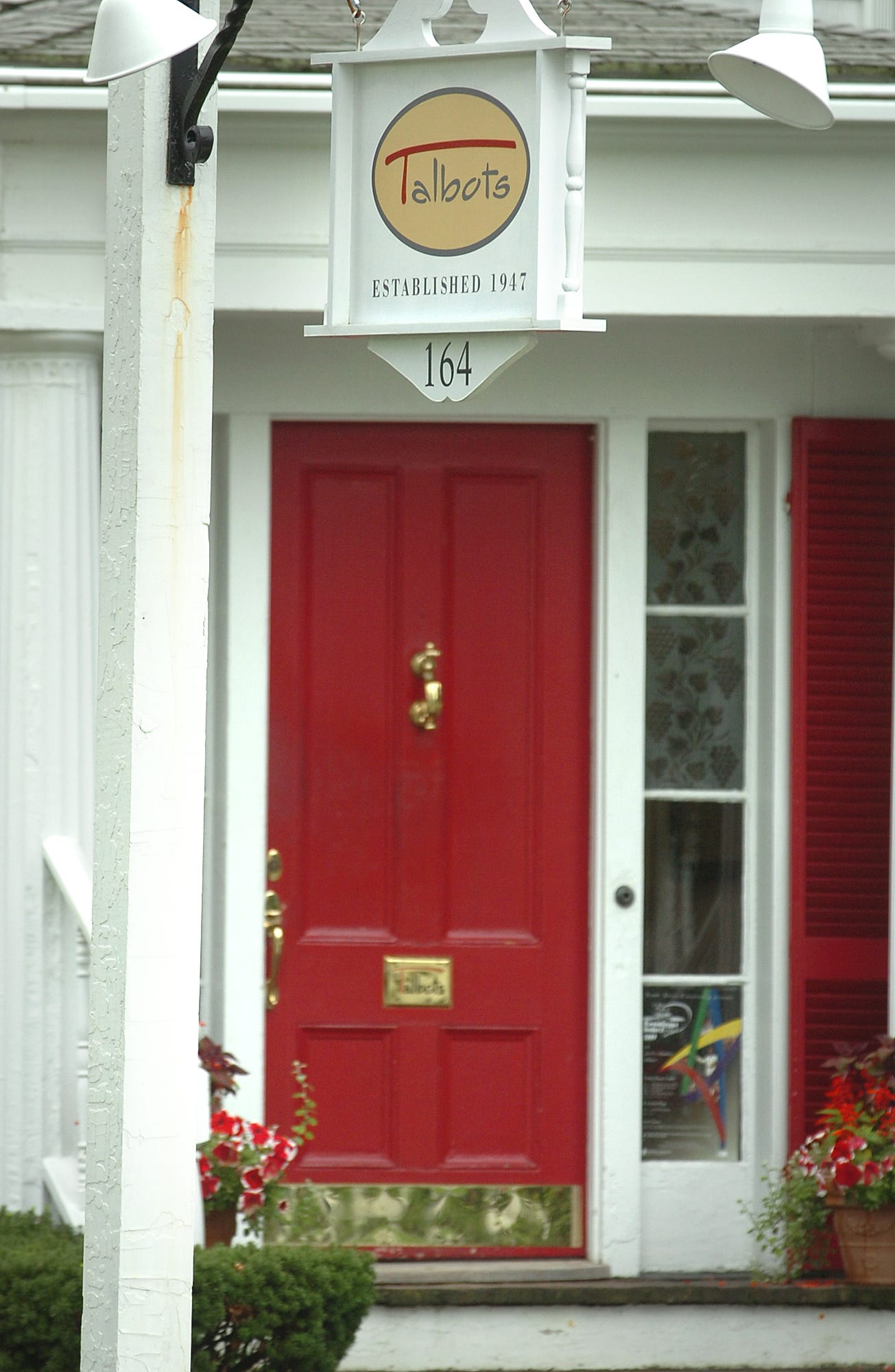 TALBOTS: Changes are coming behind the red door