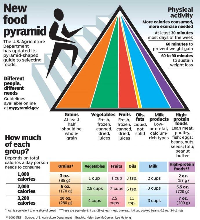 Processed Food Pyramid
