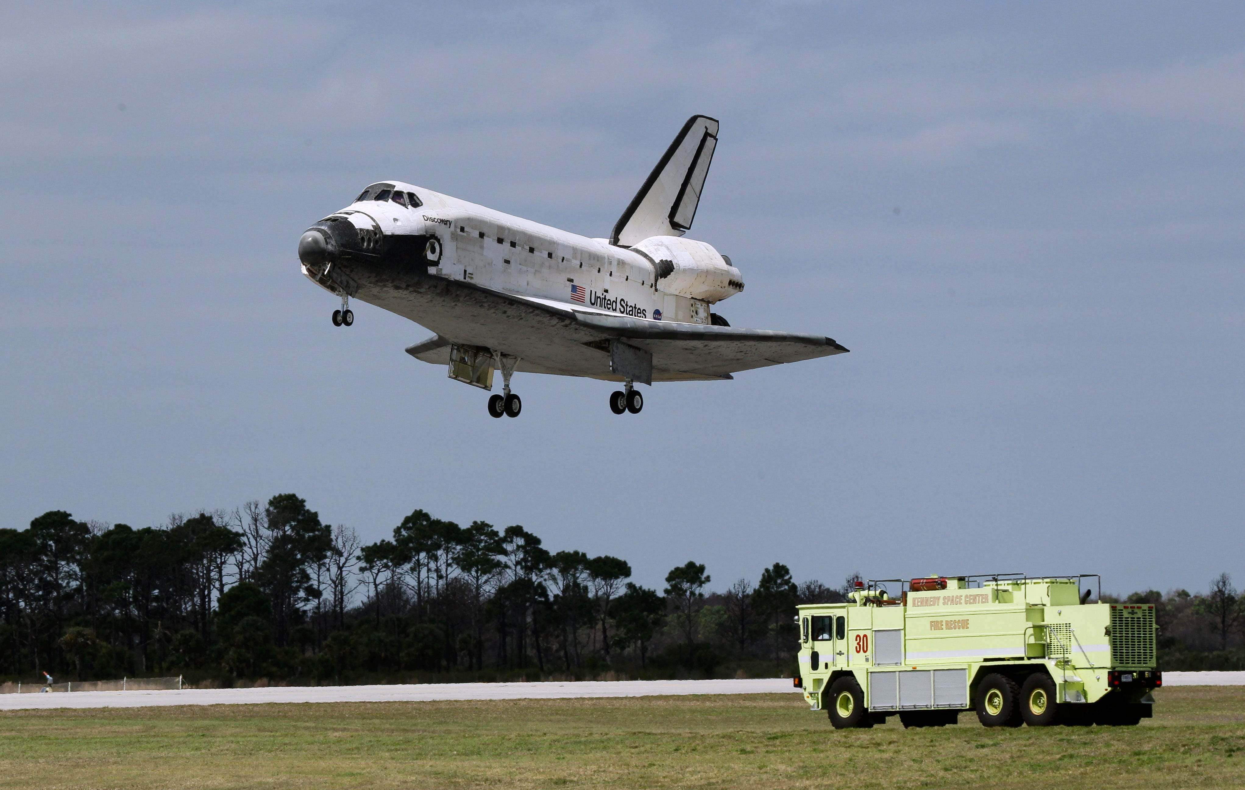 Space Shuttle Landing On The Moon
