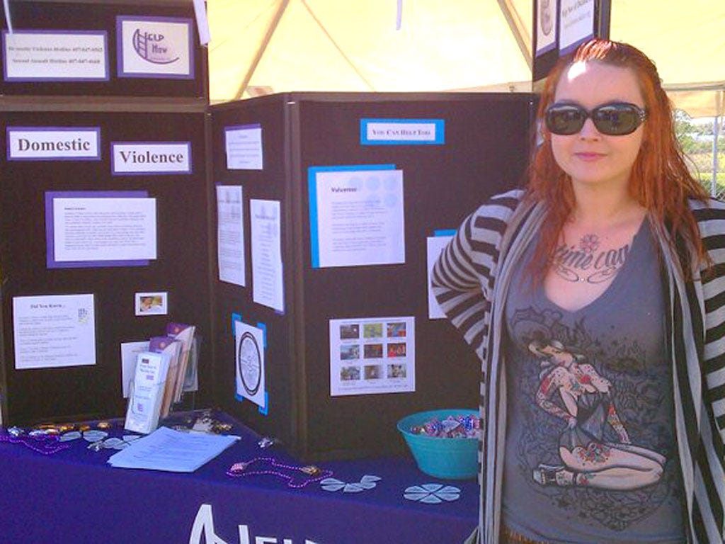 After nearly being beaten to death by her boyfriend, Joi Partain speaks ...