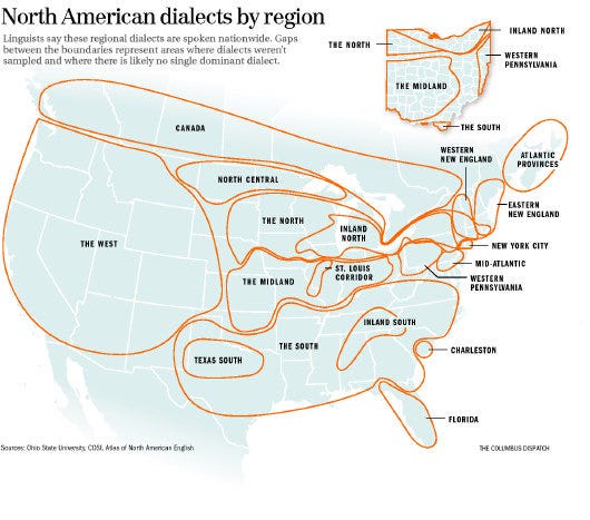 Dissecting Ohio's dialects