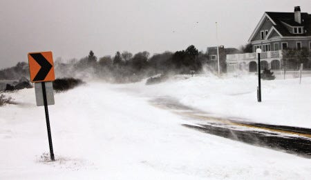 Snow drifts explained