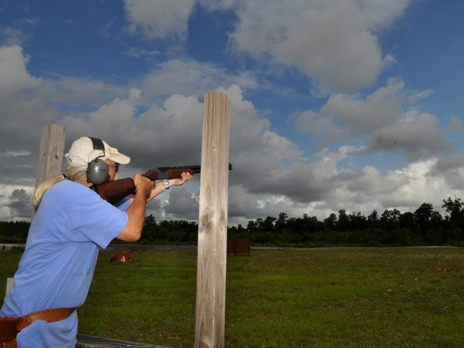 Outdoors - 5 stand shooting is a stern test of skill