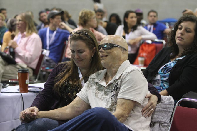 Station nightclub fire survivor tells burn victims love can happen amid ...