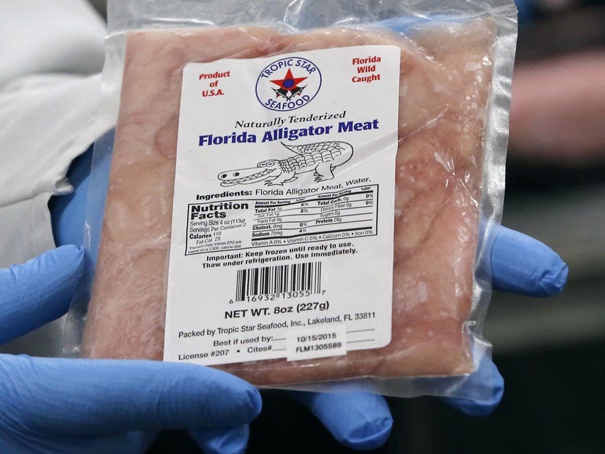 Alligator Meat Nutrition Information | Besto Blog