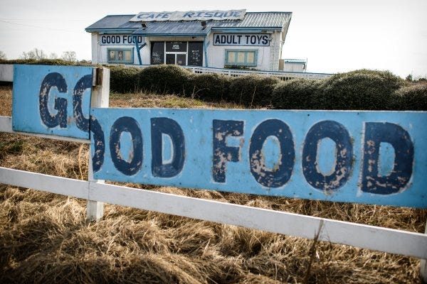 Cafe Risque has quietly closed