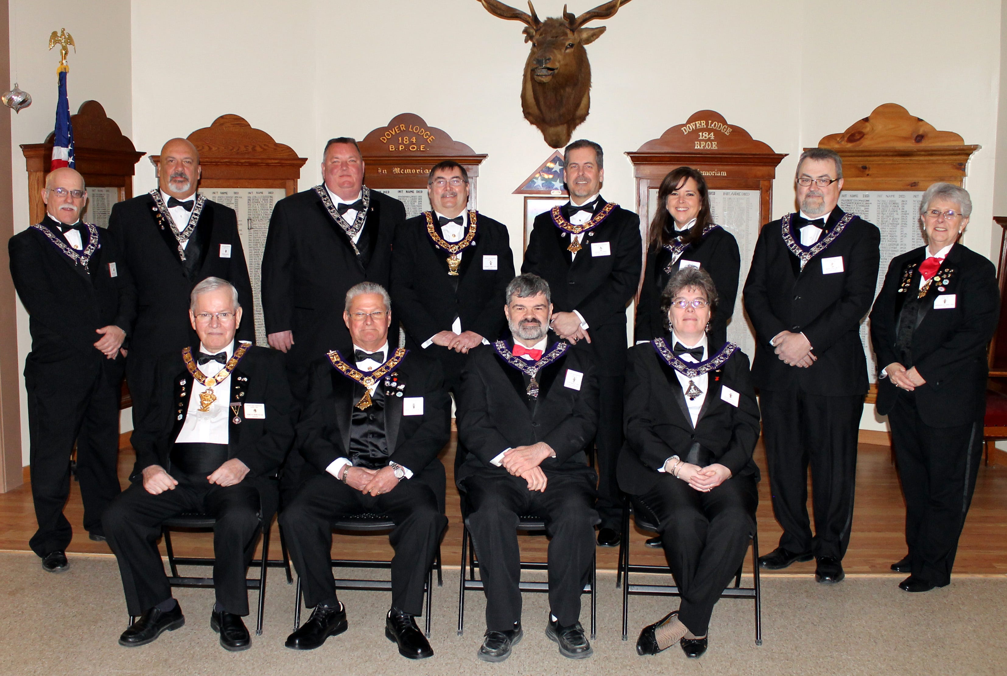 Dover Elks holds awards ceremony, installs officers