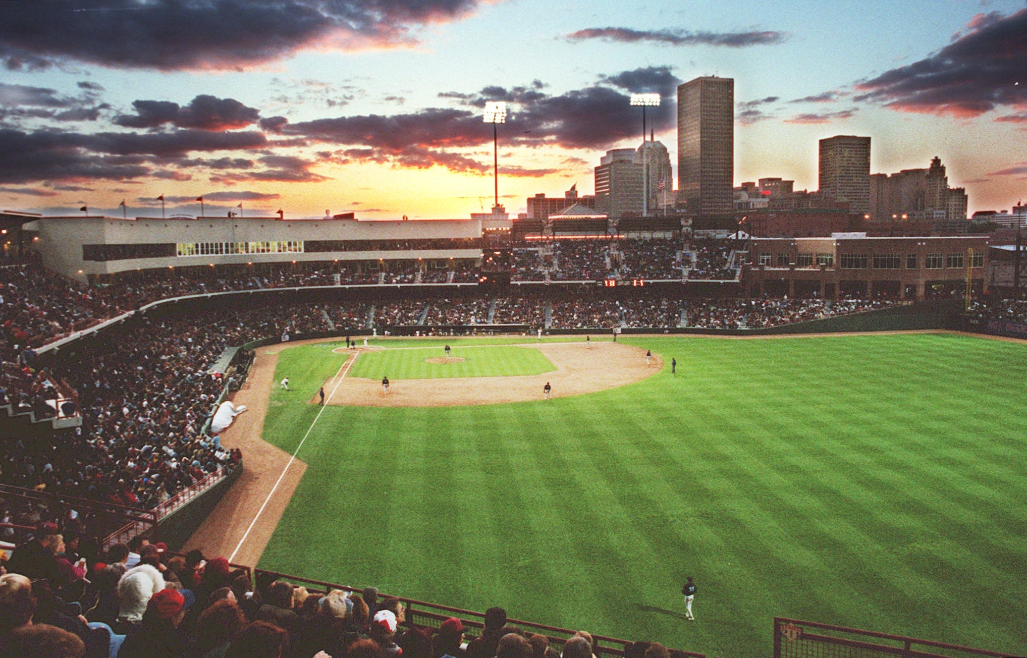 Ballpark marks 25 years as former Mayor Ron Norick revisits its start