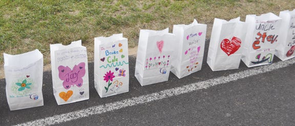 Relay For Life Luminaria Bag Ideas