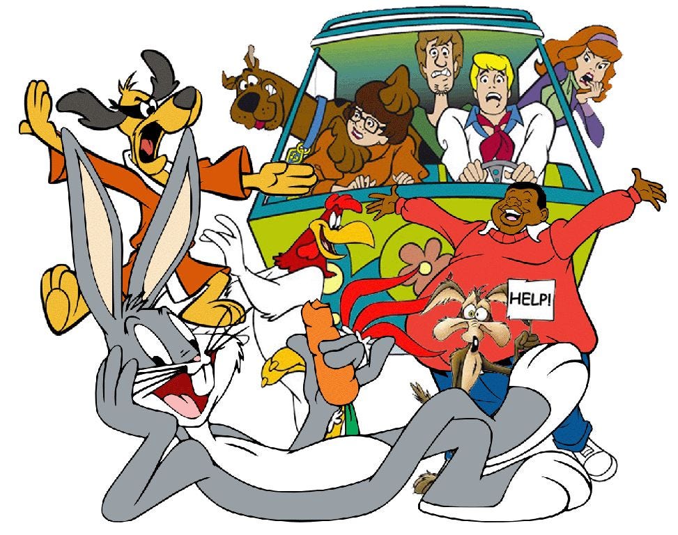 Old Cartoon Characters From The 70s