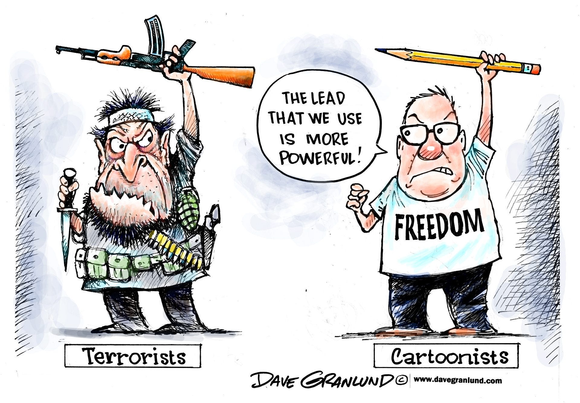 Terrorist Cartoon