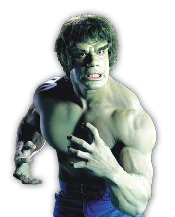 Incredible Hulk Lou Ferrigno