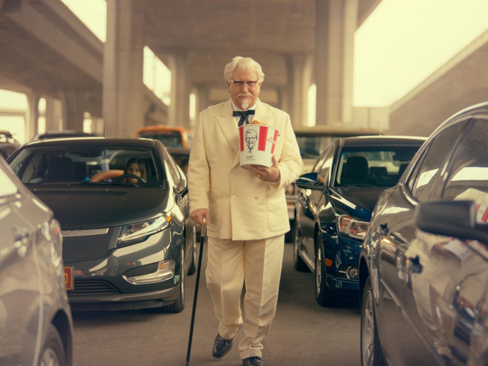 Fried chicken chain KFC resurrects Colonel Sanders for ads