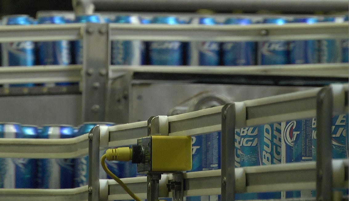 A look inside the Budweiser plant