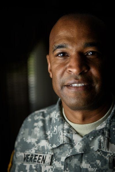 Col. Kevin Vereen: 'Military kid with great parents'