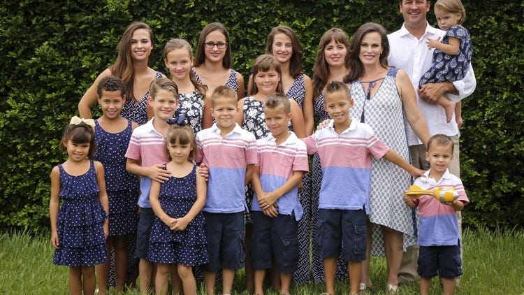Raising family of 15: It takes love, prayer and a lot of planning