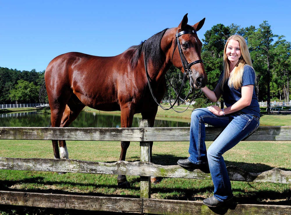 Local Raven Gropp travels country for national horse competitions