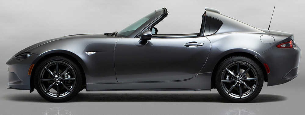 Mazda's MX-5 debuts retractable hardtop