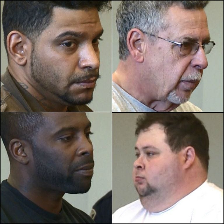 Four arraigned in slaying and dismemberment of Cranston father of 3