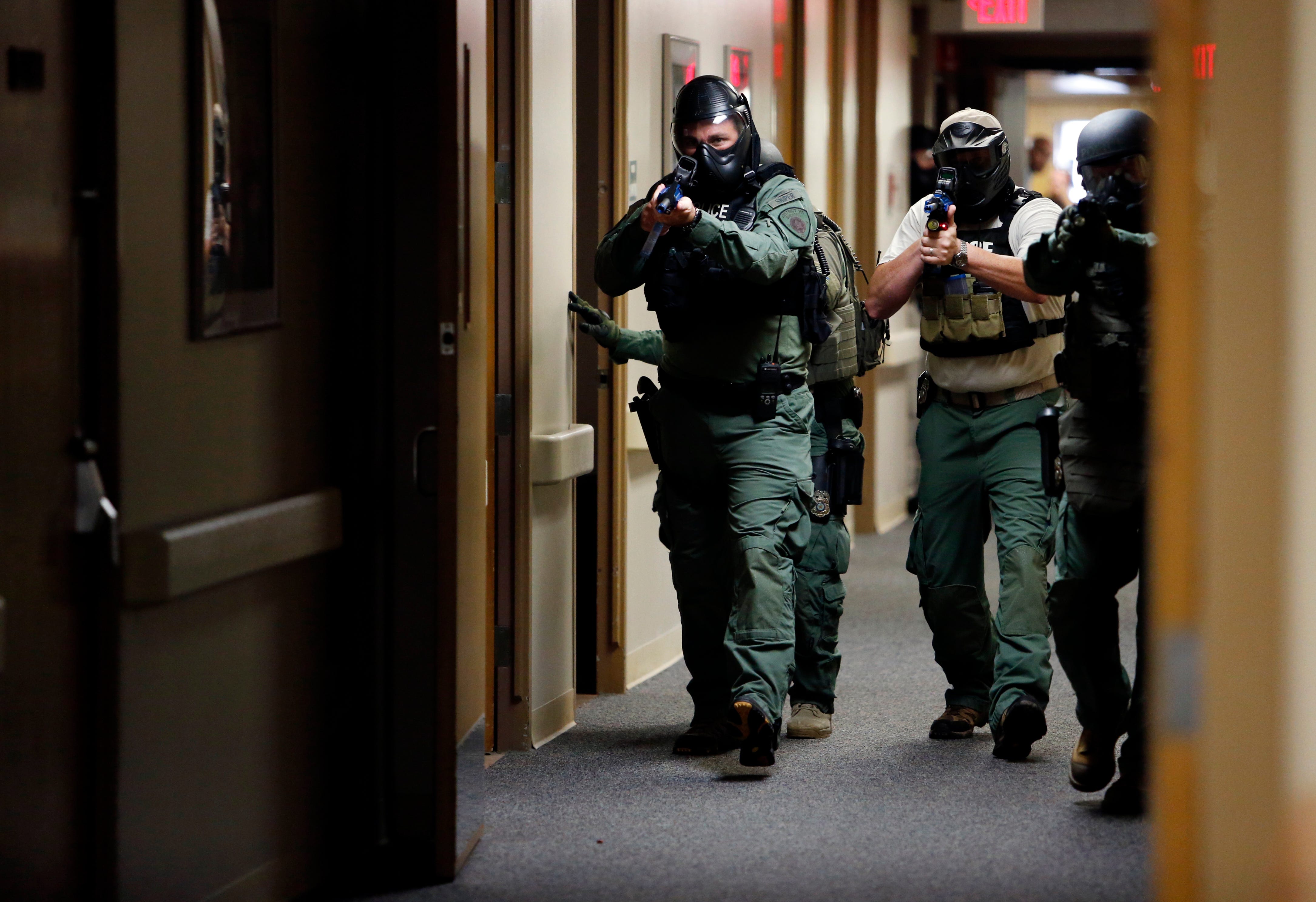 Armed intruder drill tests preparedness in Norman