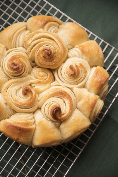 Layered bread might be too pretty to eat