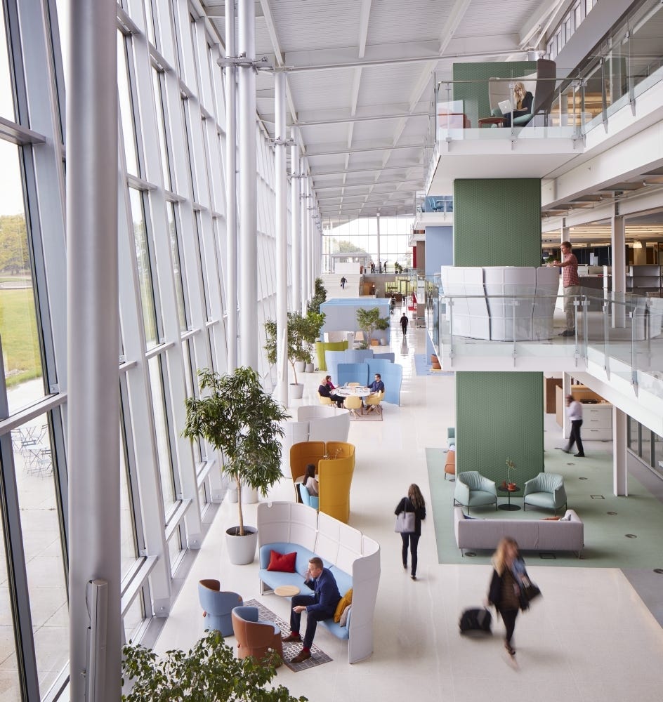 Haworth completes updates to headquarters