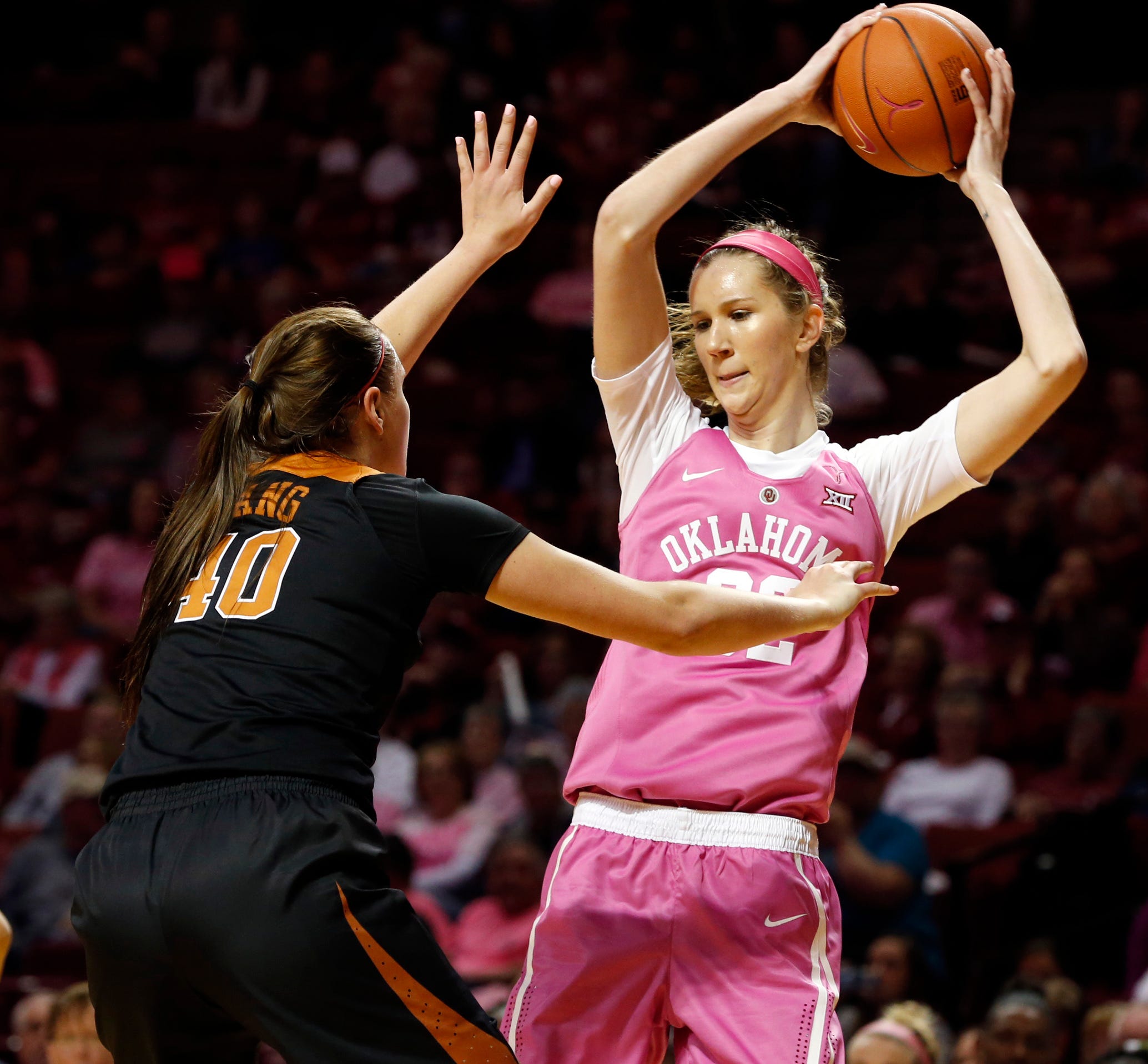 OU women's basketball: Mulkey and Pierre-Louis anchor Sooners in the paint