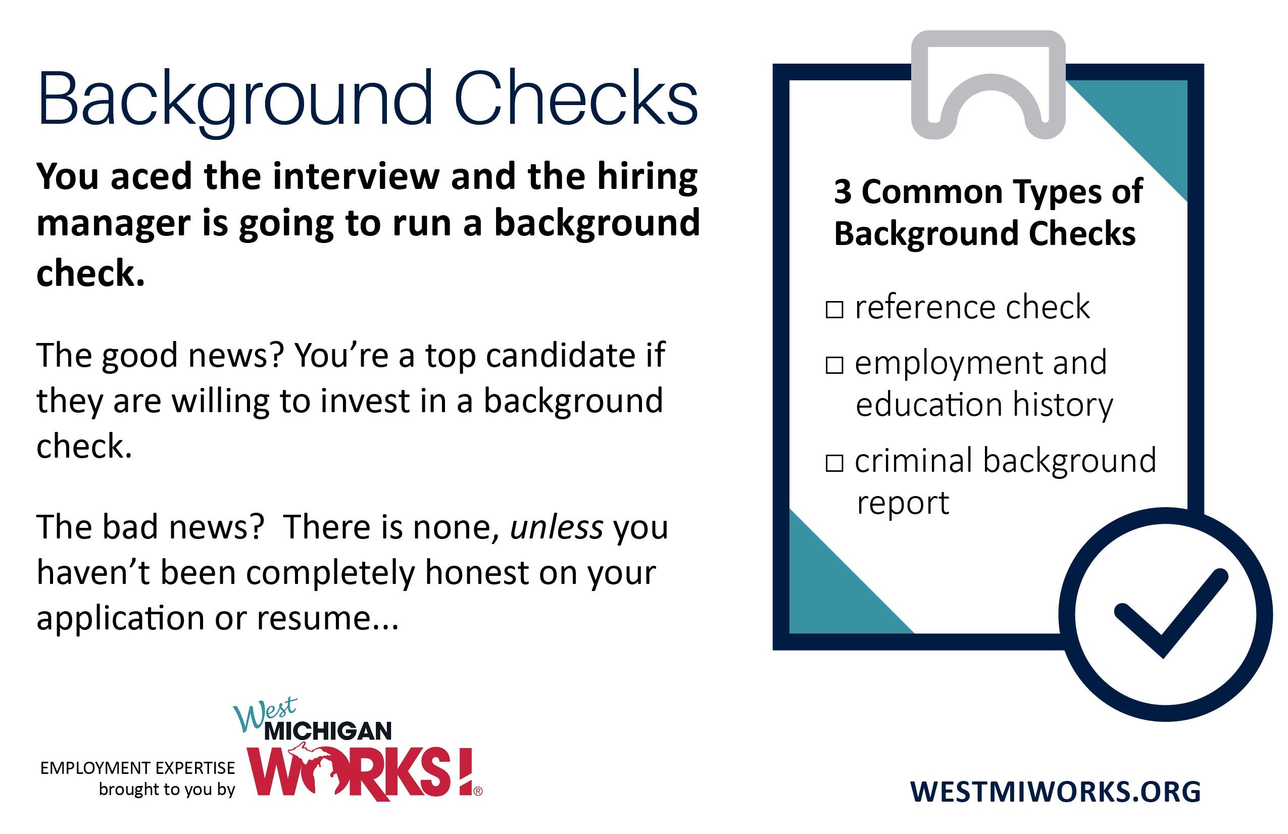 The facts about background checks