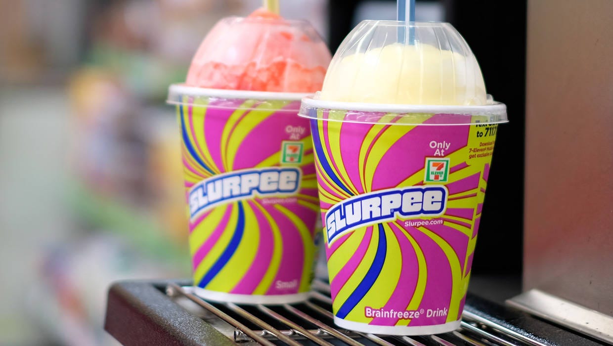 Slurpee Cup Sizes
