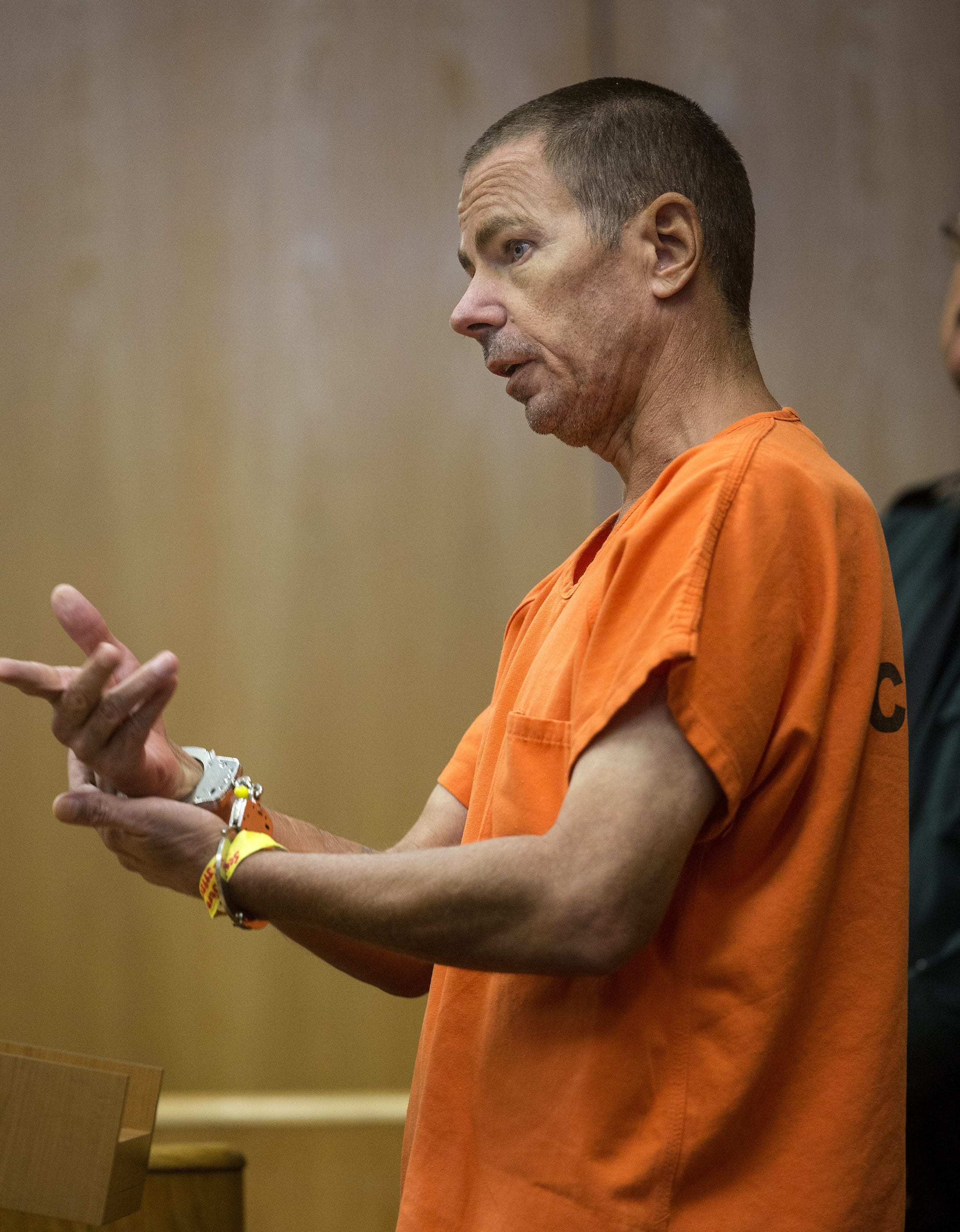 Convicted murderer contradicts himself on stand