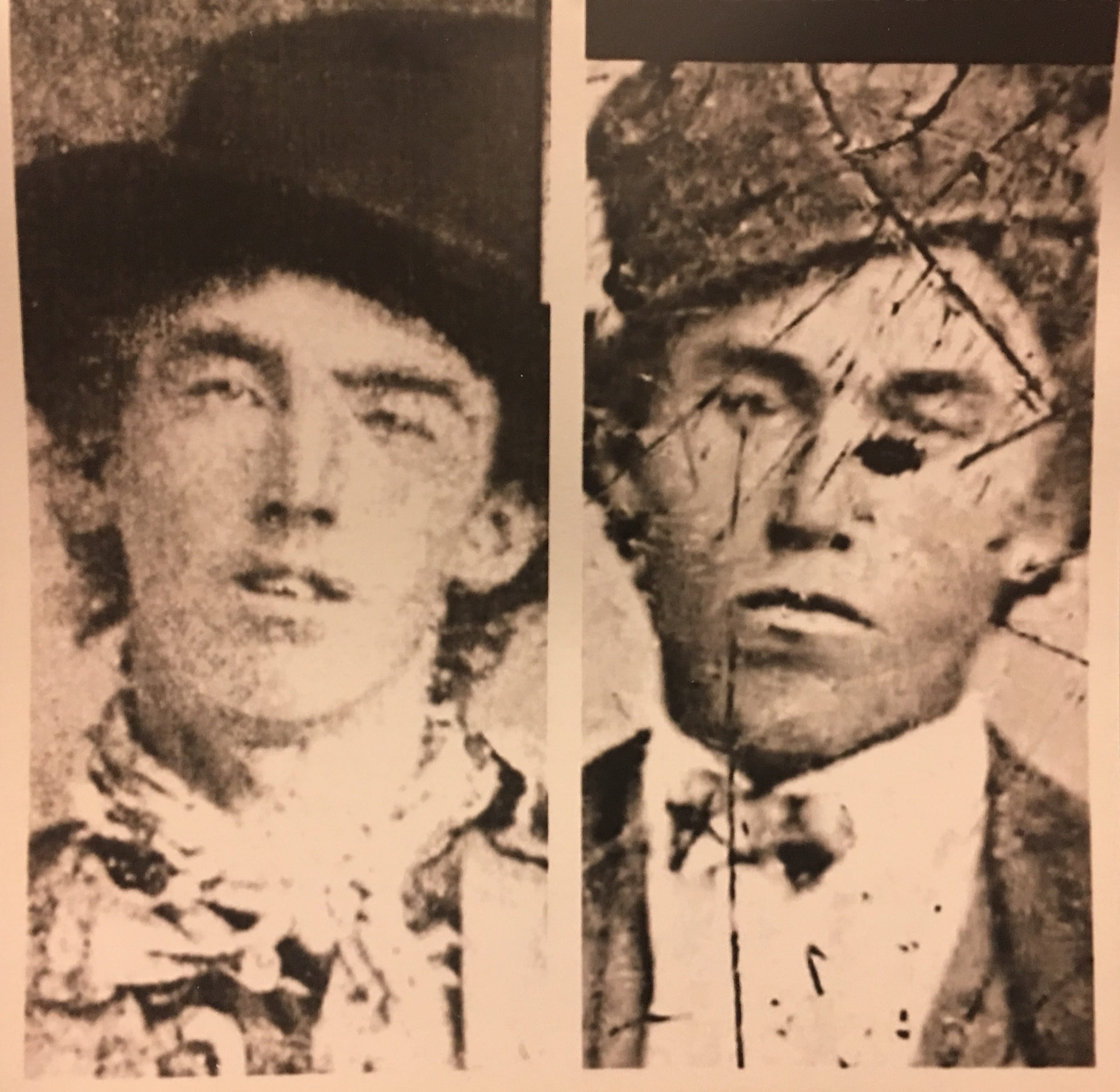 Brothers claim 'dug up' photo shows Billy the Kid with Joseph Antrim