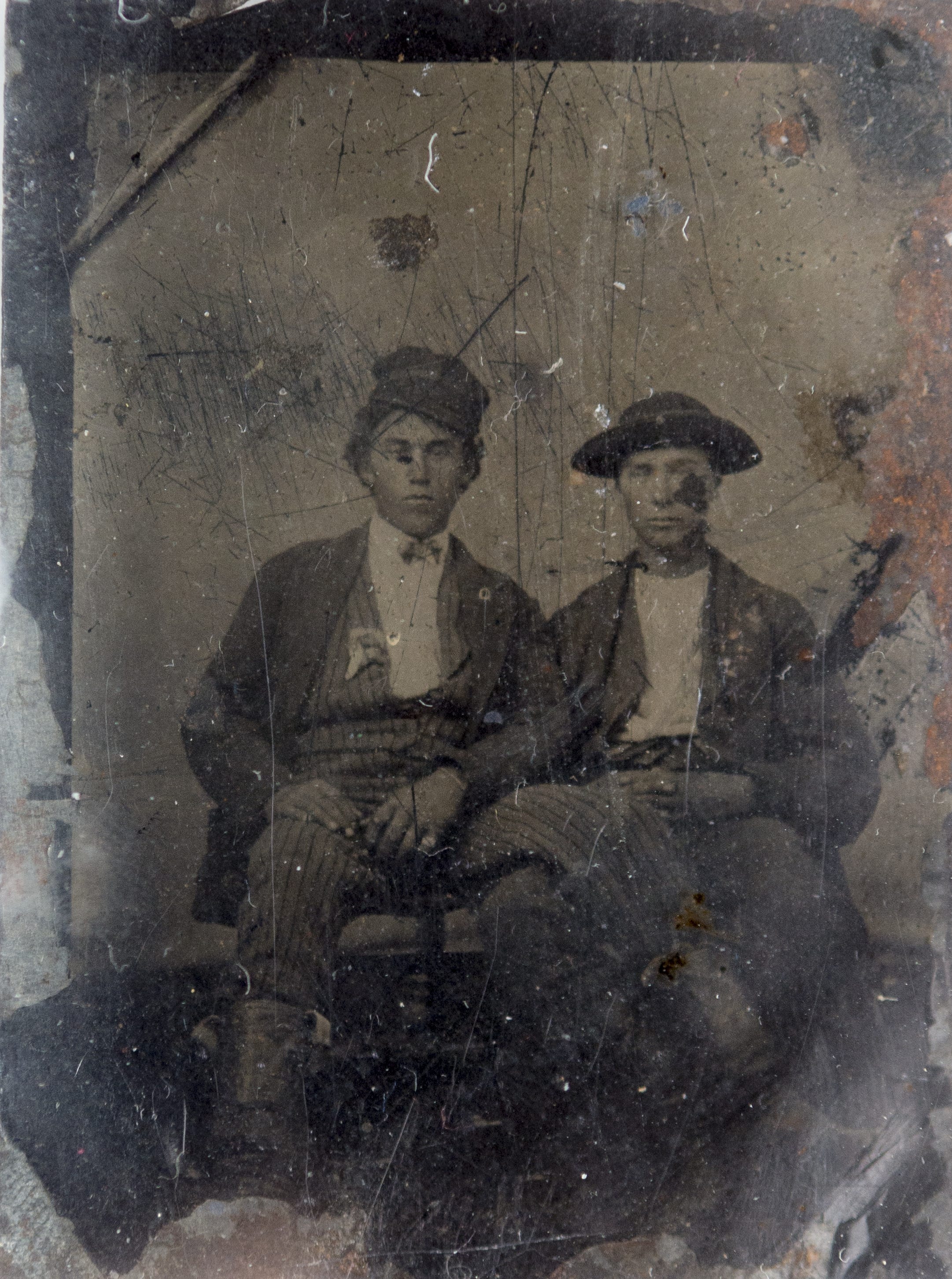 Brothers claim 'dug up' photo shows Billy the Kid with Joseph Antrim