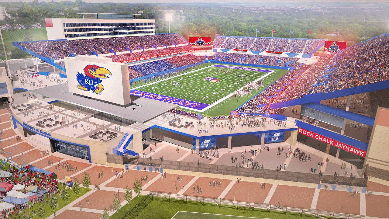 KU seeks authority to build $26 million indoor football practice facility