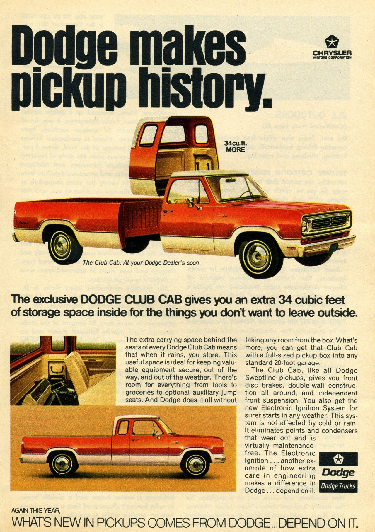 Cars We Remember: First ever four-door crew cab and extended cab trucks