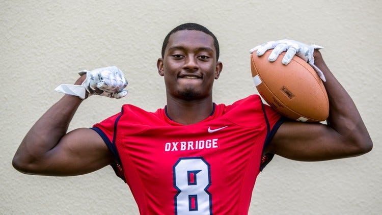 Oxbridge’s Keidron Smith named Post’s defensive football player of year