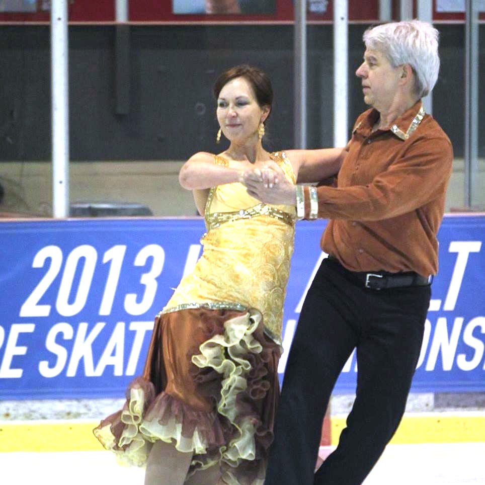 Age gives ice dancing duo a cool edge