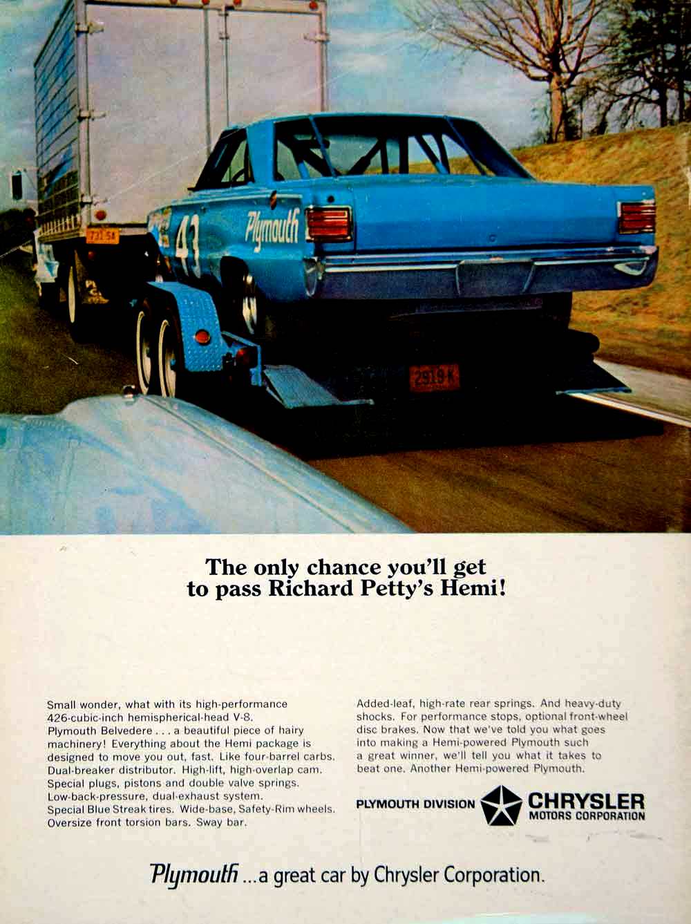 Cars We Remember: 426 Hemi: Availability, history, teams, crate motors